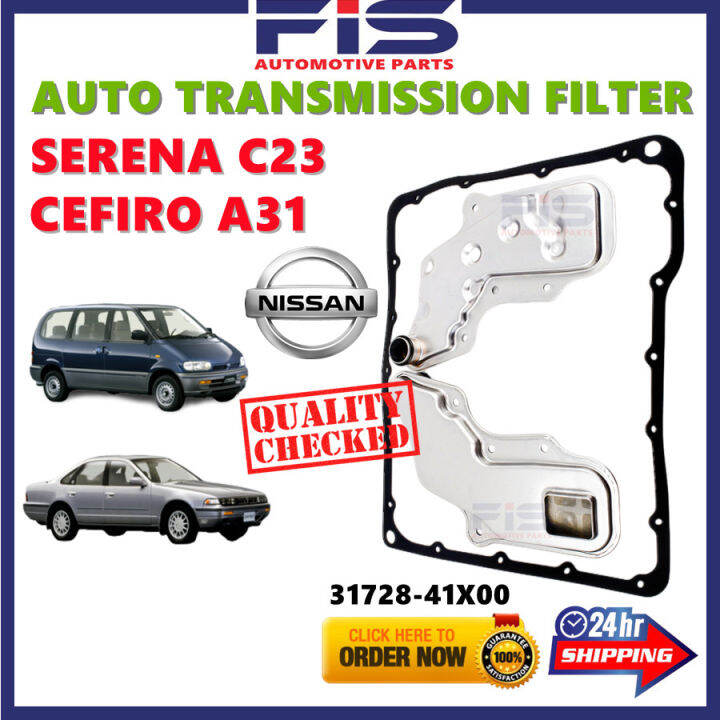 FIS Auto Gear Box Filter Nissan Cefiro A31 Serena C23 1988-2000YR 31728-41X00 Automatic ...