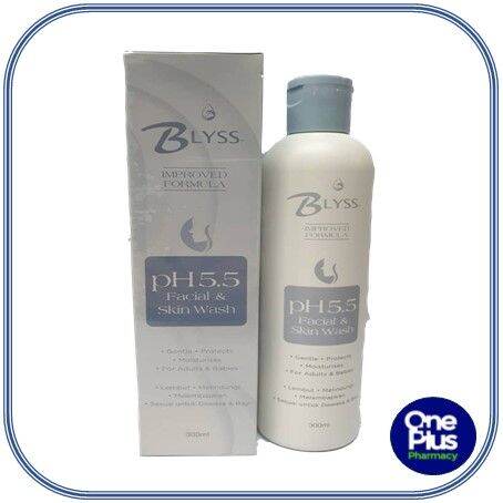 BLYSS FACIAL AND SKIN WASH (300 ml) pH 5.5 for Adults and Babies | Lazada
