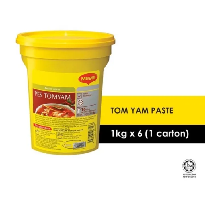 Maggi Paste Tomyam Mixed Recipe 1ctn (6 x 1kg) | Lazada