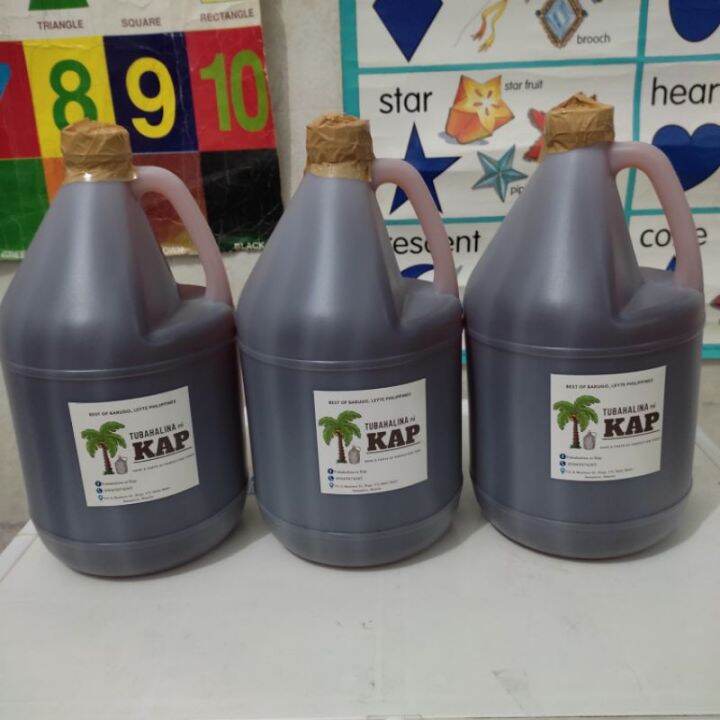 Pure tuba Bahalina from Barugo Leyte- 1 gallon☃ | Lazada PH