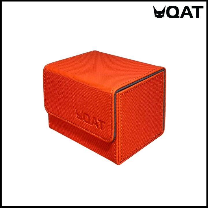 [QAT] Deck Box 100. Holds up to 100 double sleeved cards. For Magic ...