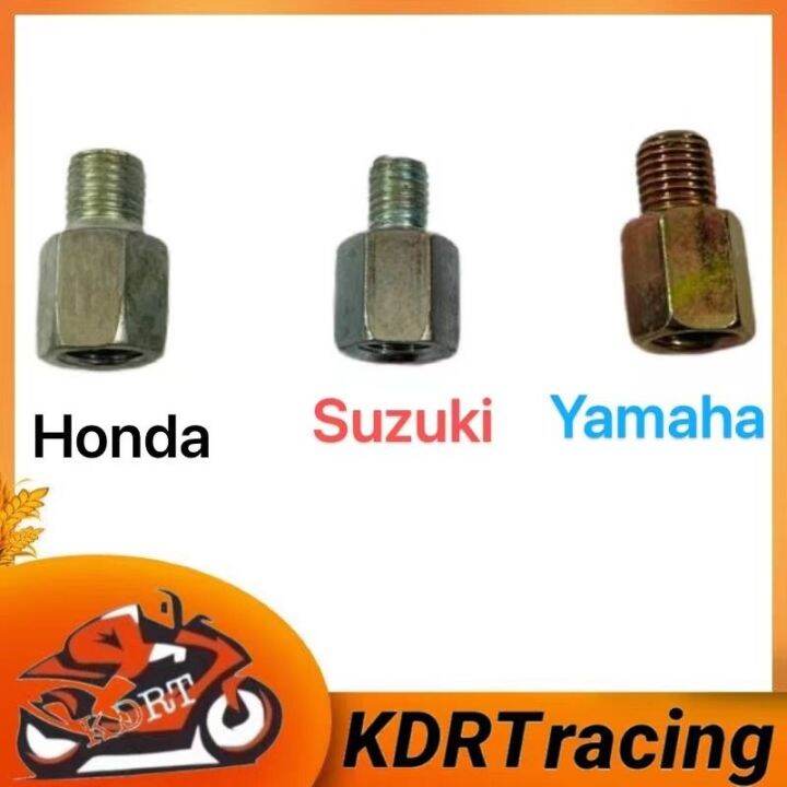 Side Mirror Bolts Adapter Screw Metal Reverse For Motorcycle | Lazada PH