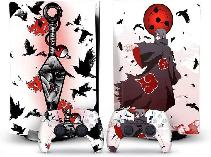 Mmoptop PS5 Skin Disc Edition Anime Console and Controller Vinyl Cover ...