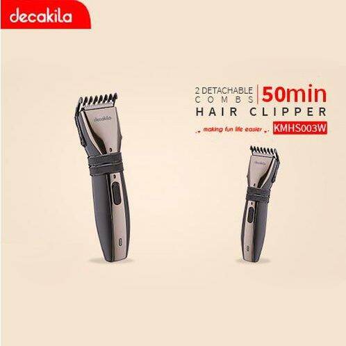 DECAKILA Original Hair Clipper Hair Trimmer (600mAh Battery) KMHS003W ...