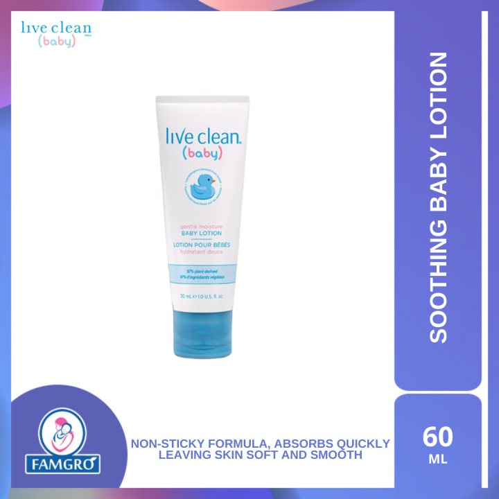 Live Clean Baby Soothing Lotion 30mL | Lazada PH