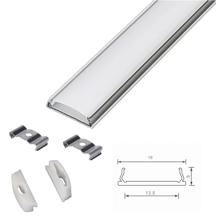 5-30 Pack 20Inch 50CM Flexible Led Strip Channel,Bendable Curved ...