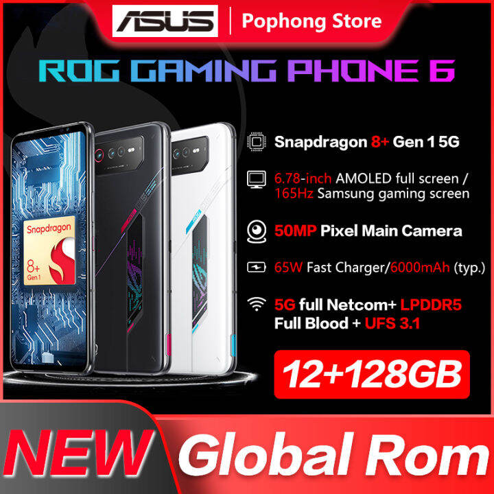 Global rom ASUS ROG Phone 6 5G Gaming Smartphone 6.78 inch 165Hz AMOLED ...