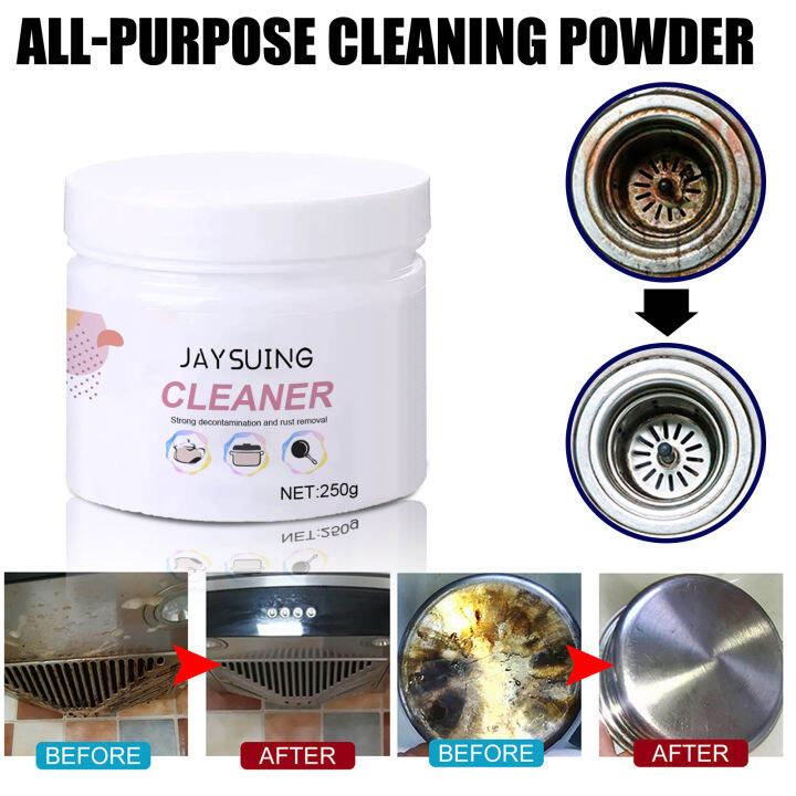 Kitchen All-Purpose Cleaning Powder Powerful Foam Rust Remover Kitchen ...