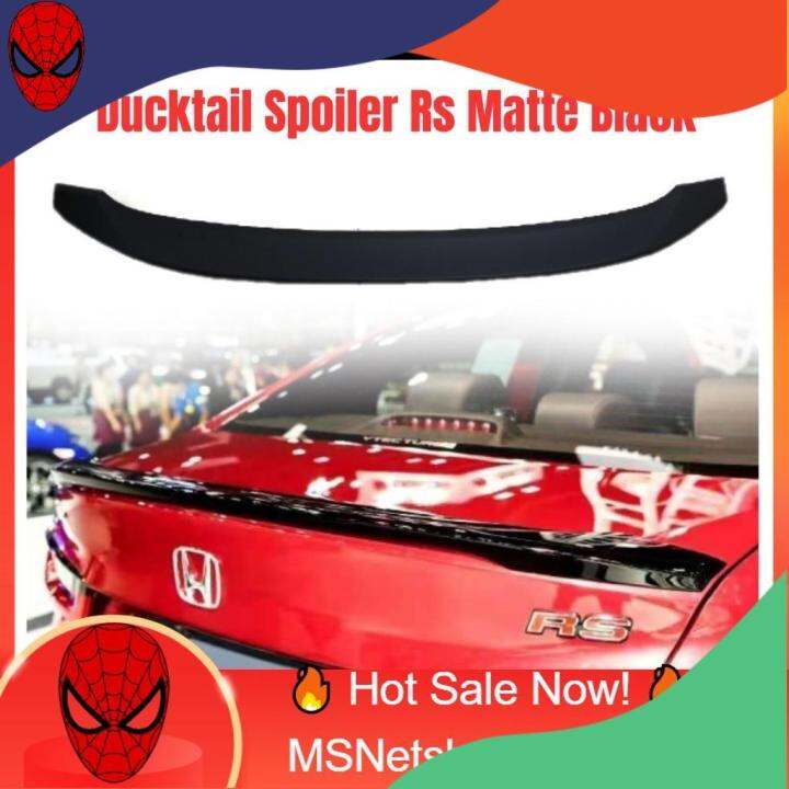 # M> WY-020 2020-2023 HONDA CITY RS STYLE SPOILER GN 2021 Ducktail Spoiler Rs Matte Black ...