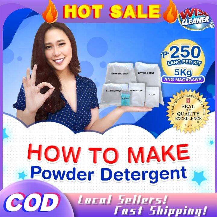 【COD/READY】 PREMIUM POWDER DETERGENT WISE CLEANER | Lazada PH