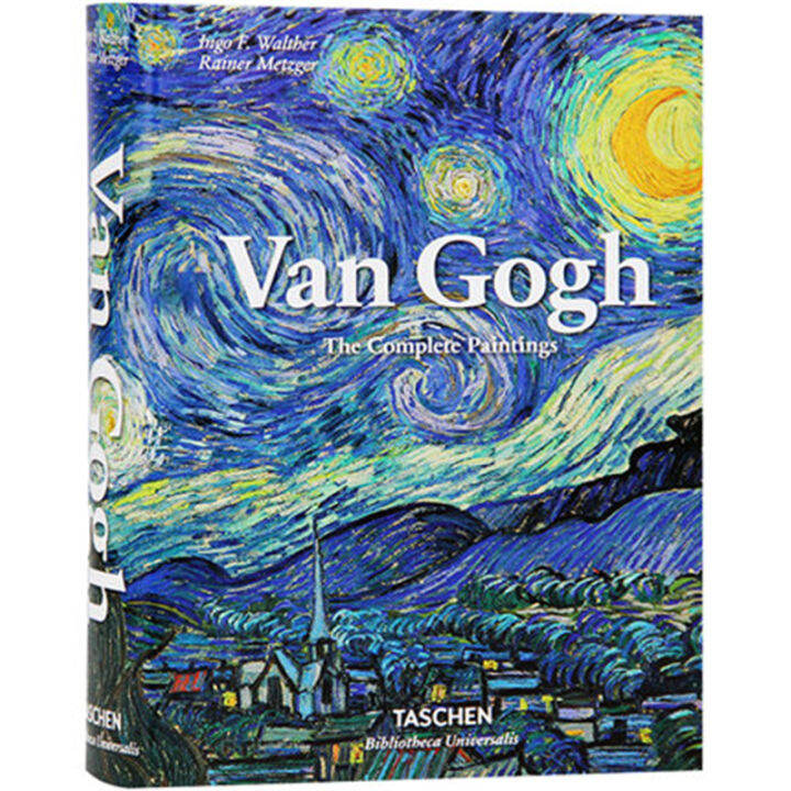 Original Van Gogh [Library series] Van Gogh's oil painting art book ...
