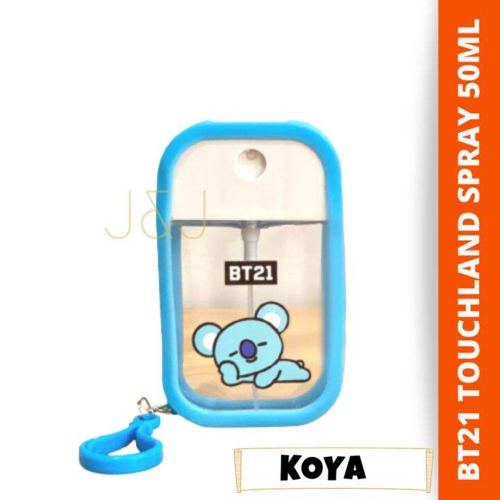 BT21 TOUCHLAND ALCOHOL SPRAY BOTTLE LIMITED EDITION BTS MERCHANDISE ...