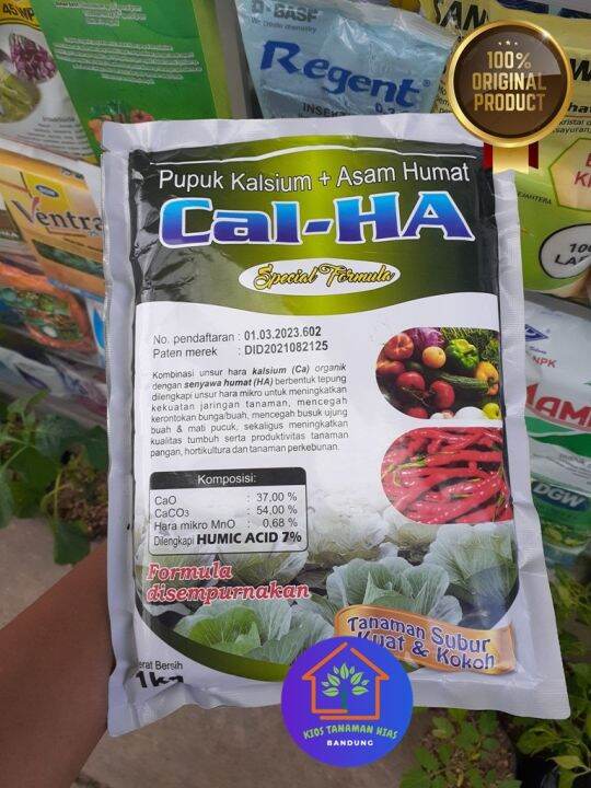 Pupuk kalsium cal ha + Asam Humat Calha Kal ha Homat 1 Kg Original ...