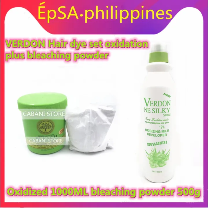 VERDON Hair dye set oxidation plus bleaching powder （5006Oxidizing ...