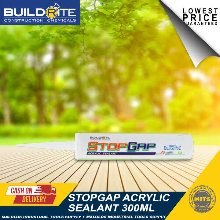 BUILDRITE Stopgap ACRYLIC SEALANT 300ML | Lazada PH