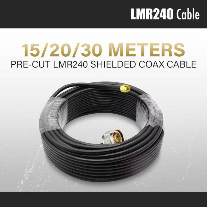 100% Original SkyWave LMR240 Dual-Shielded Coax Cable for ...