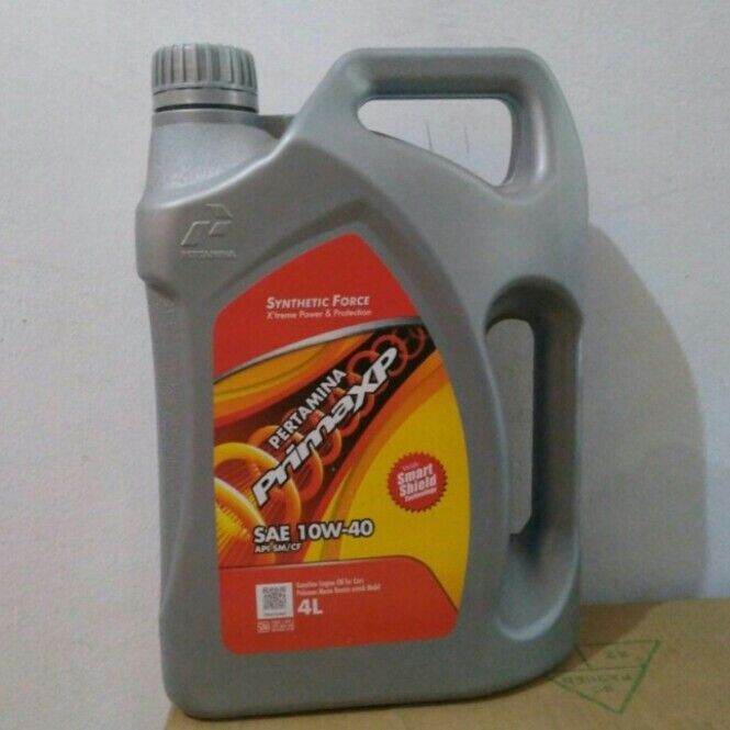 prima xp 10w 40 4 liter | Lazada Indonesia