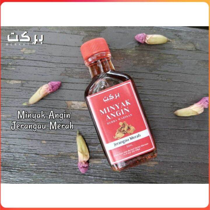 BERKAT Minyak Jerangau merah minyak panas Herba Minyak Urut terapi ...