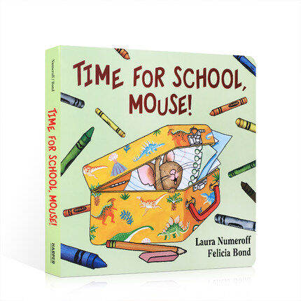 milumilu Time for School, Mouse! If You Give A Mouse A Cookie Board ...