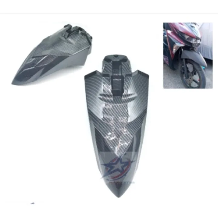 Front Fender Carbon mio i 125/m3 carbon | Lazada PH