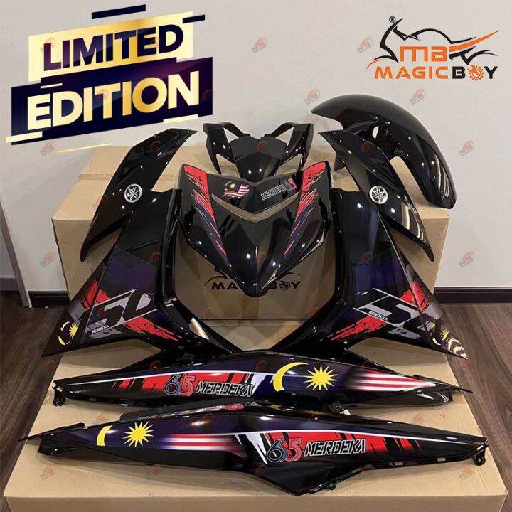 Magic Boy MERDEKA 65 LIMITED EDITION Cover Set Y15ZR V2 Coverset Y15/EXCITER | Lazada