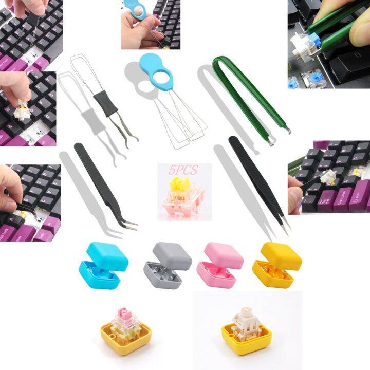 Mechanical Keyboard Accessories Switch Keycap Puller Lubricating Oil ...