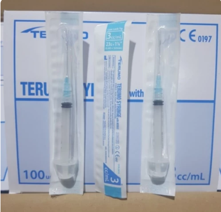 Terumo Syringe 3ml/Spuite 3cc ORIGINAL (1 Box/100 Pcs) | Lazada Indonesia