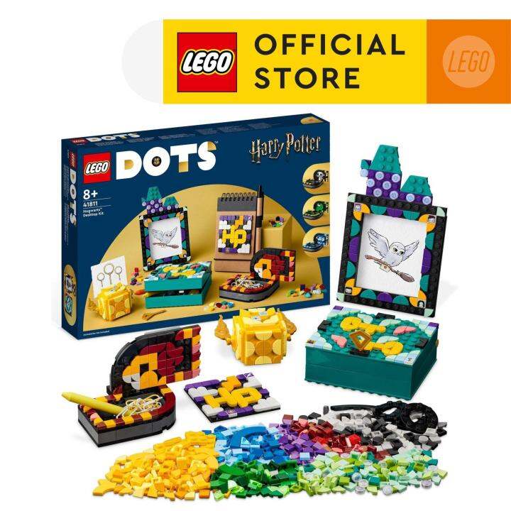 LEGO DOTS 41811 Hogwarts Desktop Kit Building Toy Set (856 Pieces ...