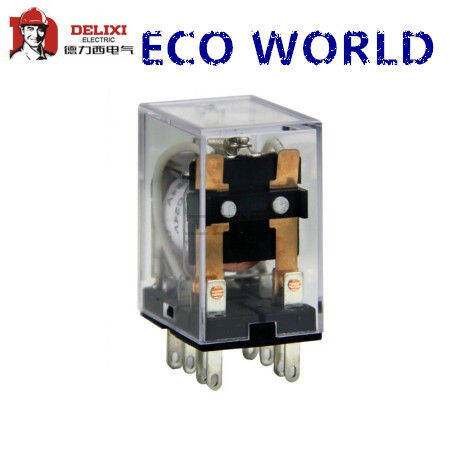 220/240V AC Coil DPDT Power Relay CDZ9L-52P 8 Pin With Socket Based | Lazada PH
