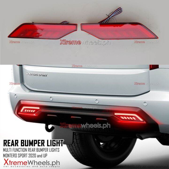 Montero All Unit 2020 to 2024 Led Rear bumper Light with Scanning Type ...