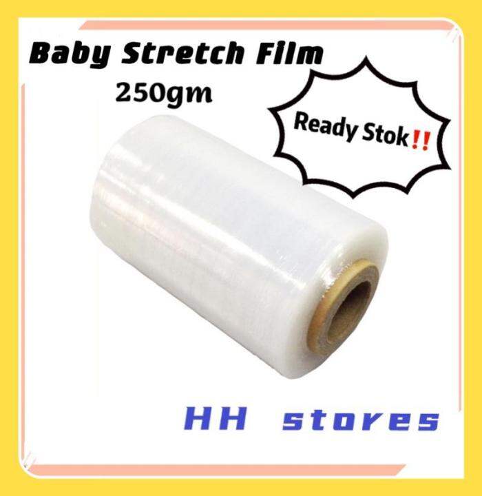 Baby Roll Stretch Film Mini Plastic Wrapping 100MM (Clear/Black) | Lazada