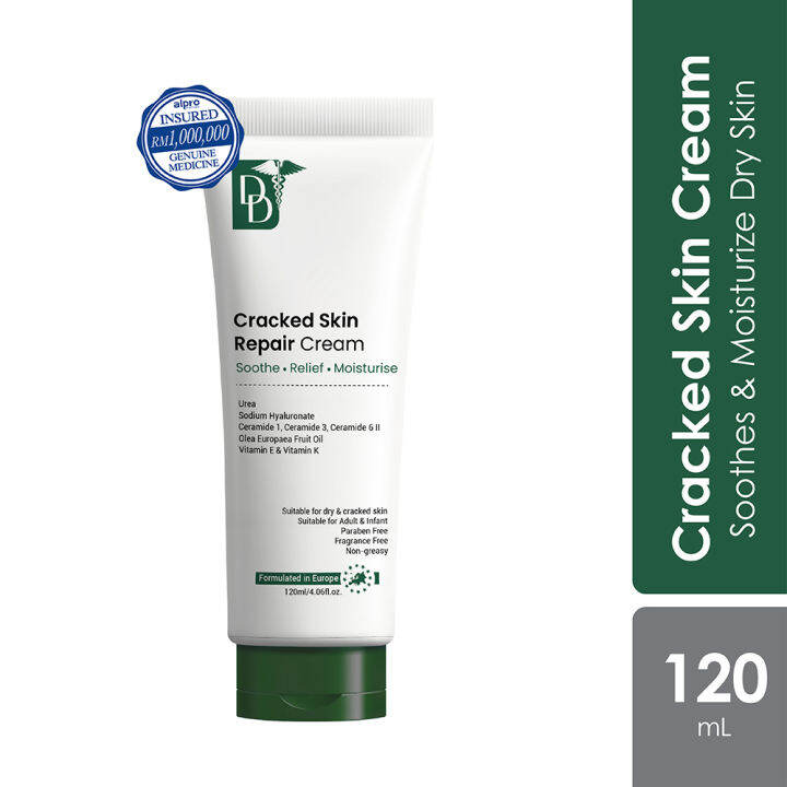 Alpro Pharmacy DD Cracked Skin Repair Cream 120ml (soothes ...