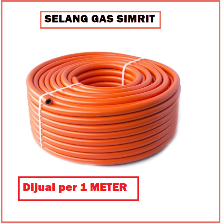 Selang GAS LPG 1 Meter - Simrit | Lazada Indonesia