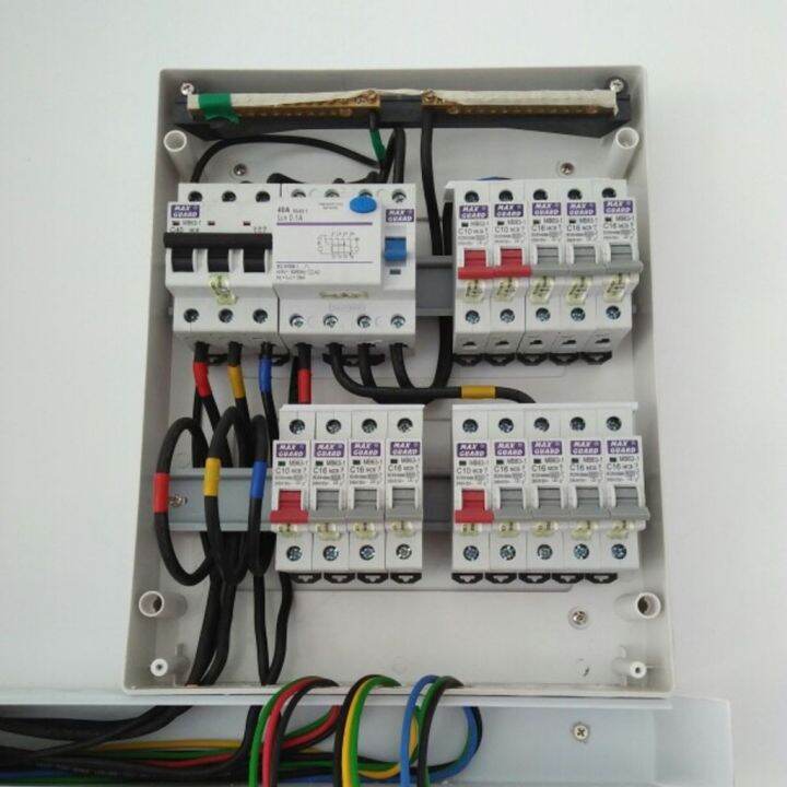 [READY STOK] MAXGUARD MCB 6kA 10A 1POLE 1P amp rccb main switch elcb db ...