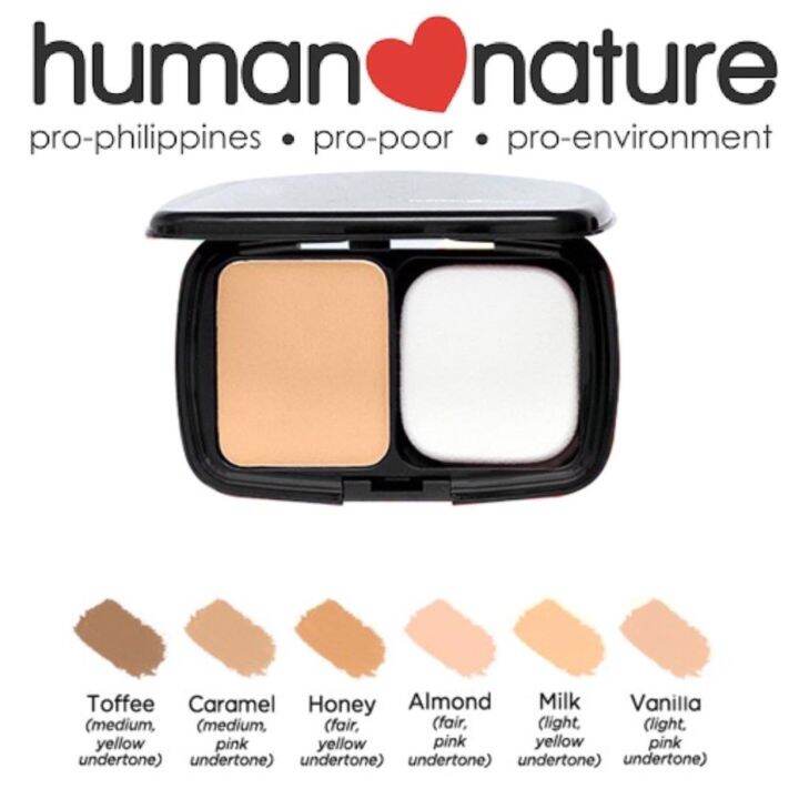Human Nature Perfect Coverage Mineral Foundation-7.5g | Lazada PH