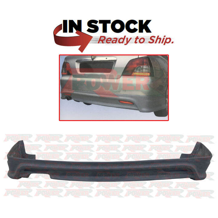 Proton Waja (2000-2011) SRS Style Rear Back Bumper Skirt Lower Lip ...