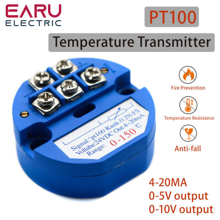 【2023】RTD PT100 Temperature Transmitter Sensor Module Thermal ...