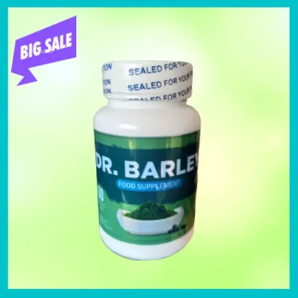 【New】 Dr. BARLEY Food Supplements 1 Bottle (60 Capsules) Pure and ...