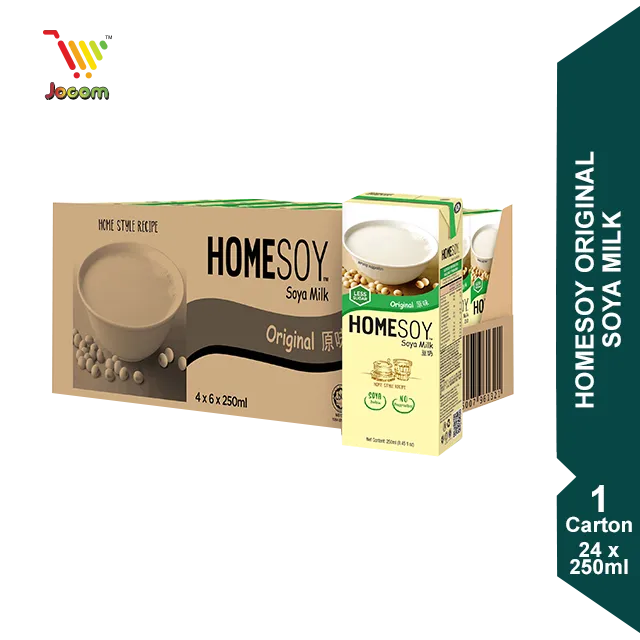 HOMESOY Original Soya Milk 1 Carton (24 x 250ml) | Lazada
