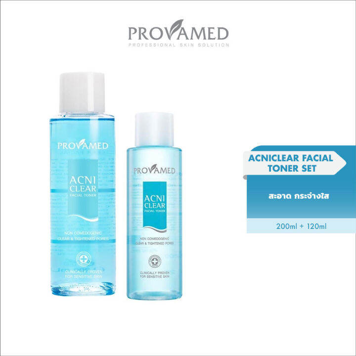 Provamed Acniclear Facial Toner - ผลิตภัณฑ์โทนเนอร์ สำหรับทำความสะอาด ...