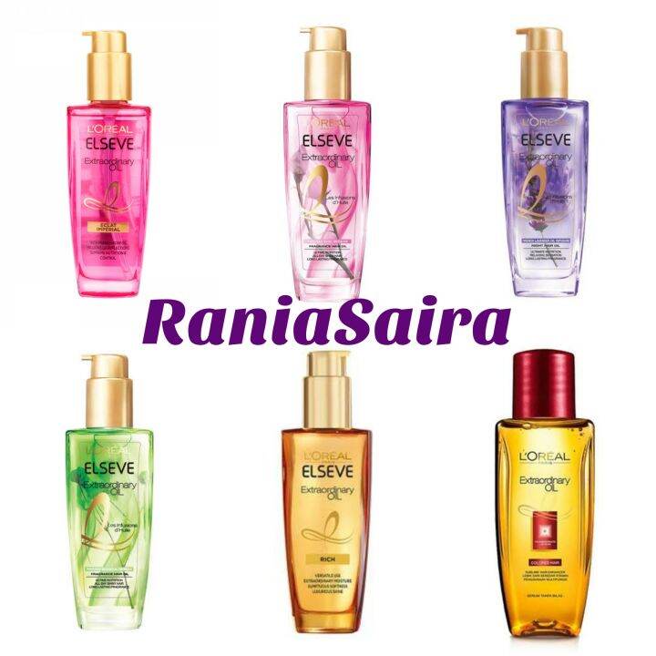 LOREAL Paris Extraordinary Oil Hair 100ml Elseve / Elvive L'oreal Serum ...