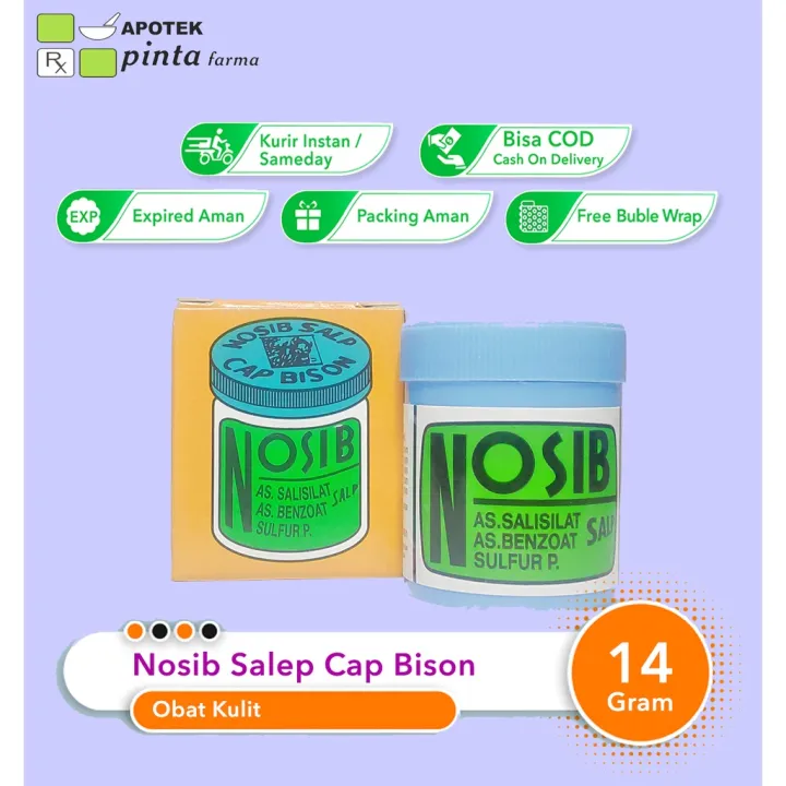 Salep Nosib 14 g Mengatasi Segala Penyakit Kulit | Lazada Indonesia