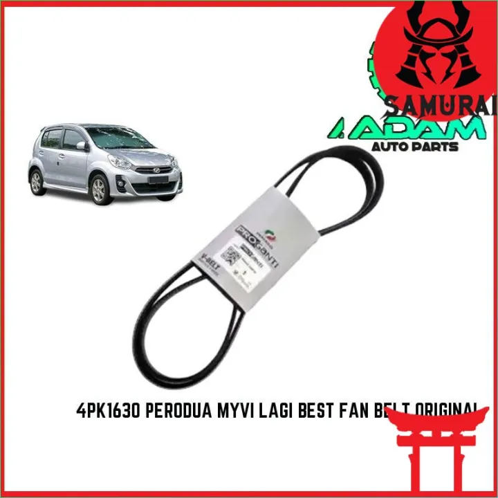4PK1630 PERODUA MYVI LAGI BEST FAN BELT ORIGINAL | Lazada
