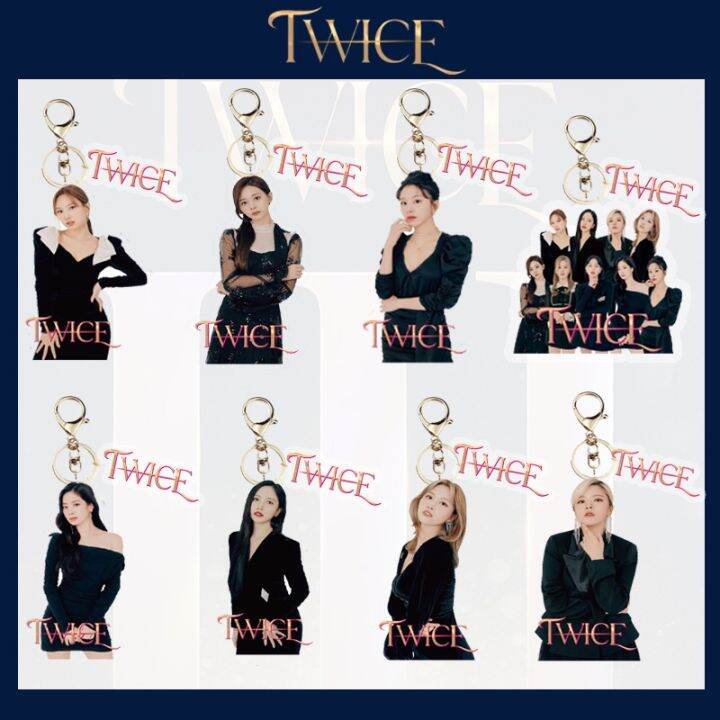 Kpop 2022 TWICE Keychain Acrylic Keychain Key ring | Lazada PH