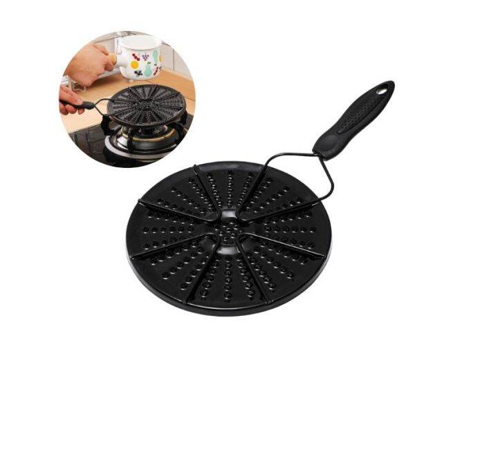 Heat Diffuser Cooktop Converter/ Home Kitchen Cast Iron Heat Diffuser ...
