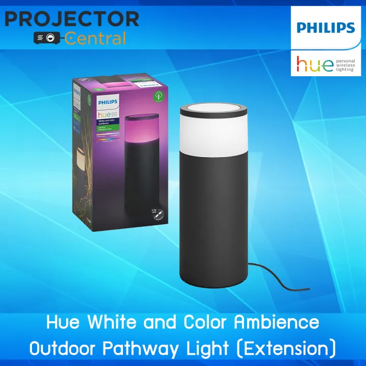 Philips Hue Calla White & Color Ambiance Outdoor Pathway Light, (Base ...