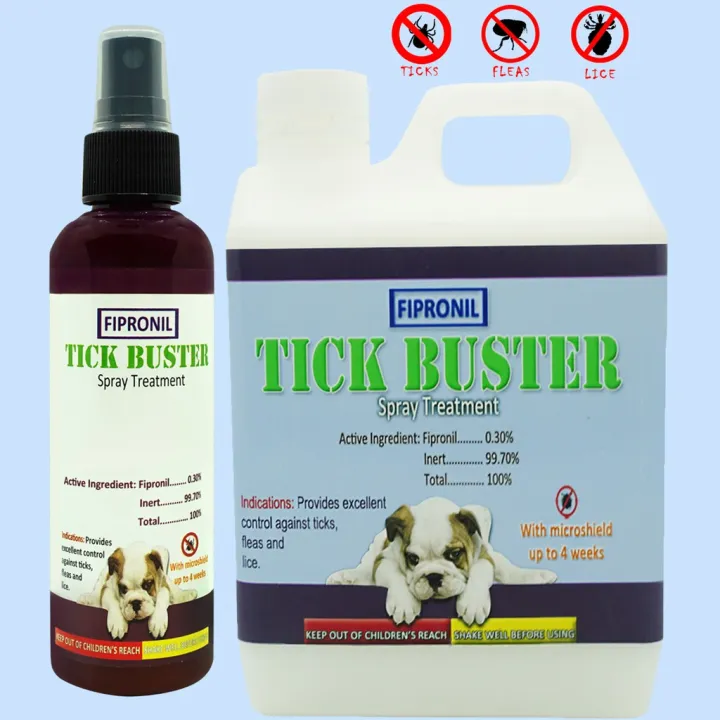 Tick Buster anti garapata spray 500 ml with 100 ml | Lazada PH