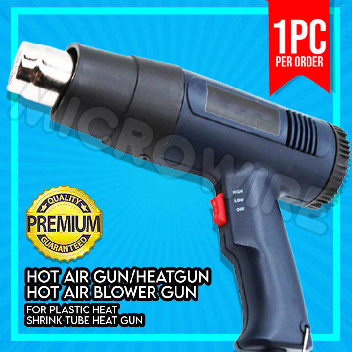 Heavy Duty HeatGun 2000W Hot Air Blower Gun for Plastic Heat Shrink ...