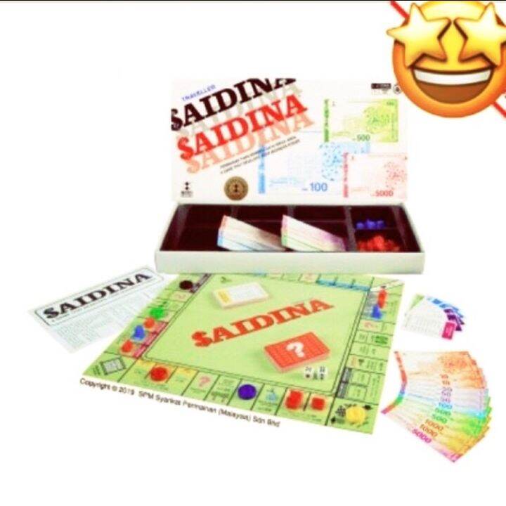 SAIDINA Traveller Board Game | Lazada