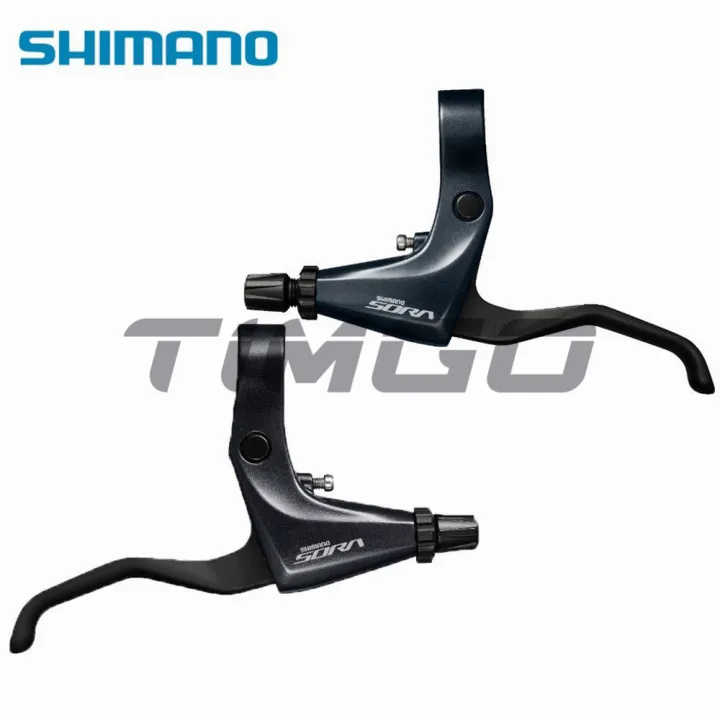 Shimano Sora BL-R3000 Road Bike Flat Bar Brake Lever Set Left Right Set ...